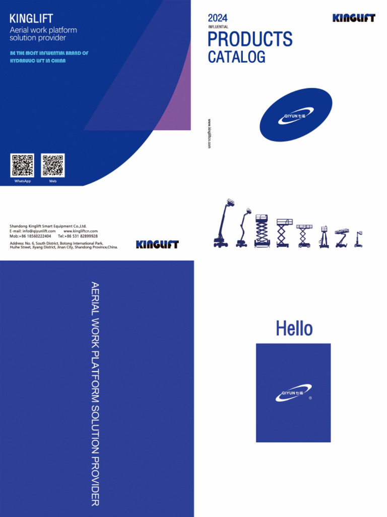 Qiyun Kinglift Product Catalog (2024!09!19 18-46-05) | PDF