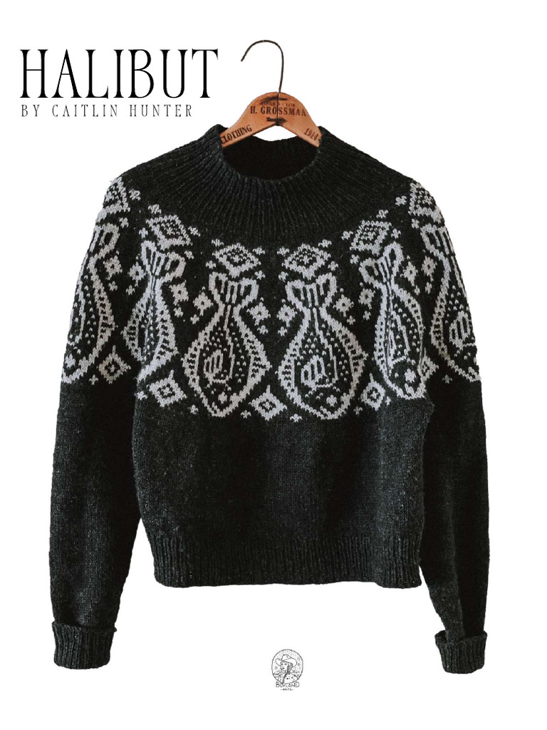 Halibut Sweater | PDF | Gauge (Knitting) | Knitting
