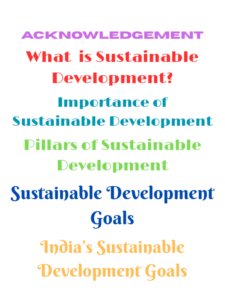 Acknowledgement | PDF