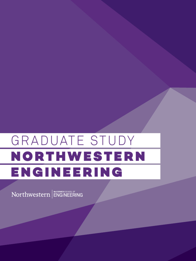 Northwestern Engineering Graduate Program Guide 2 | PDF | Engineering ...