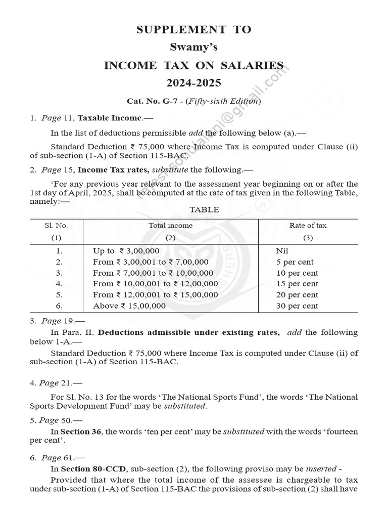 g7-supplement (1) | PDF | Tax Deduction | Taxes