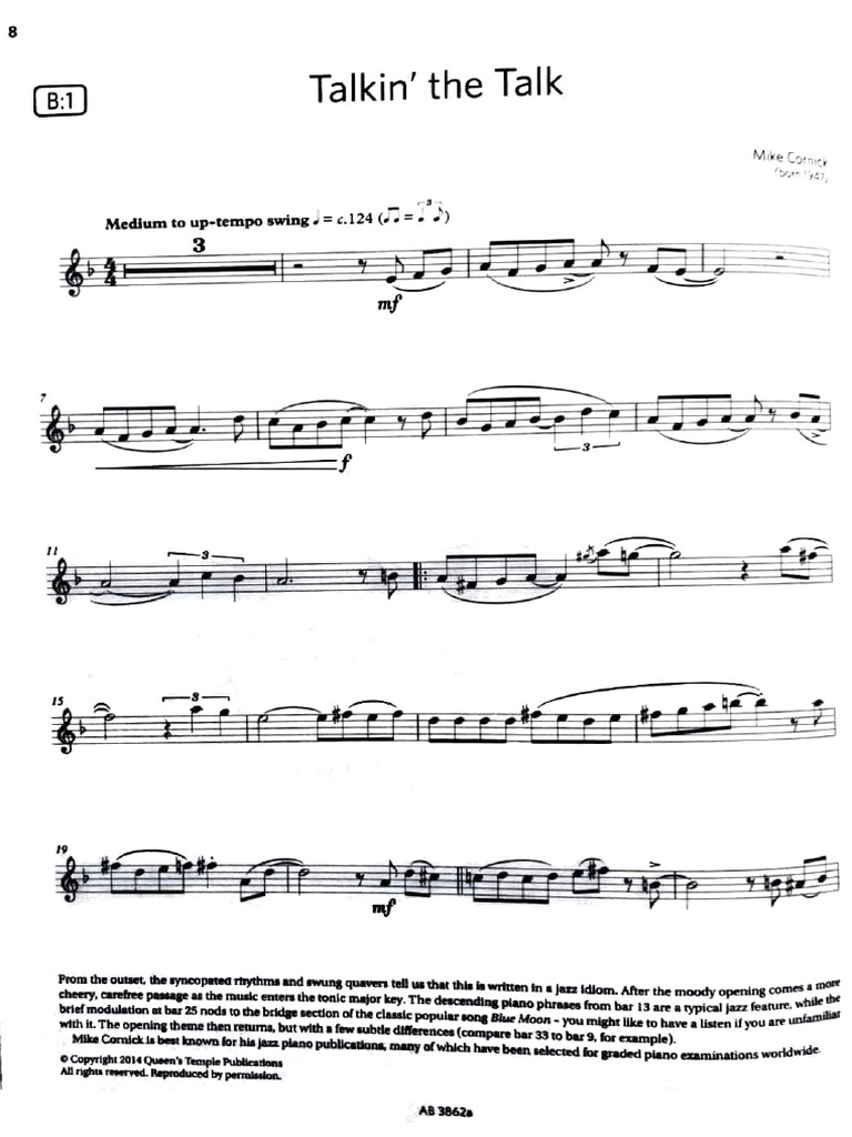 Talkin the Talk | PDF | American Popular Music | Music Theory