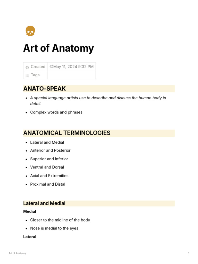 Understanding Anatomical Terminology | PDF | Anatomical Terms Of ...