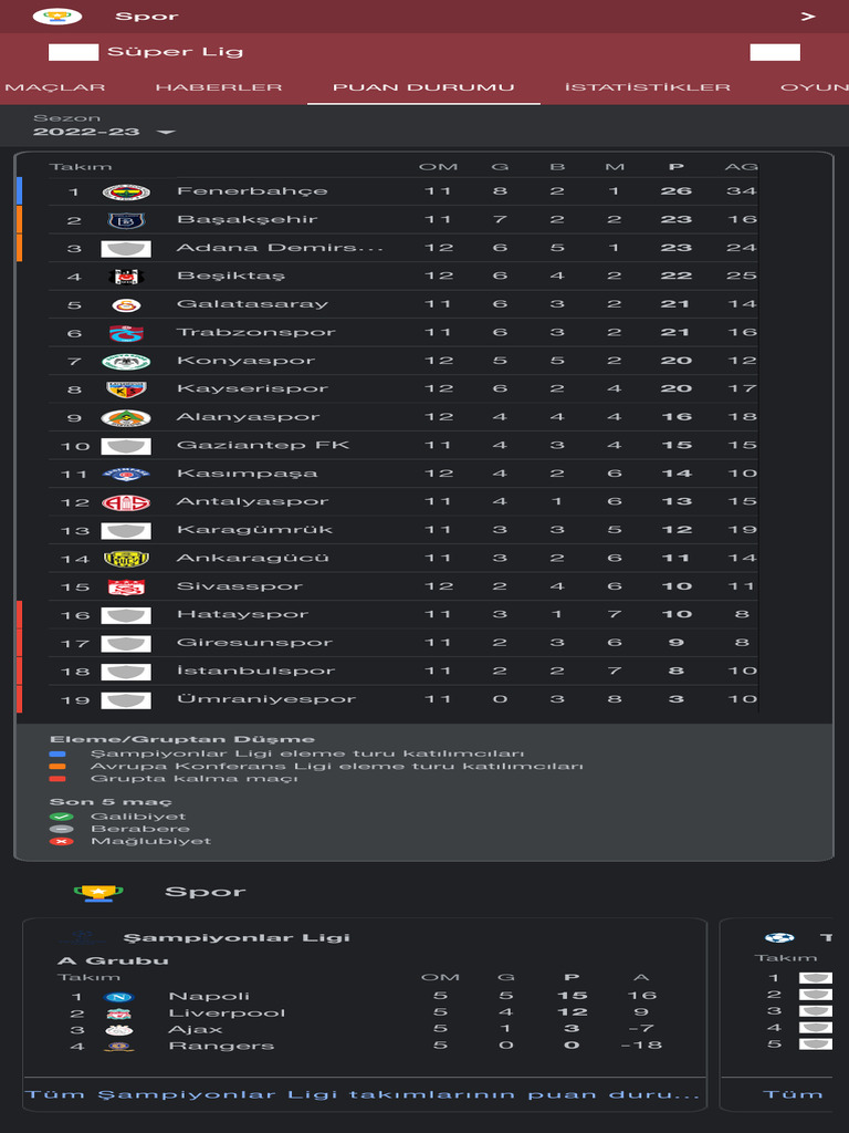 Süper Lig - Google'da Ara | PDF