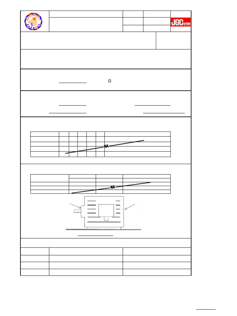LV Motor Solo Run Test Record | PDF | Electrical Engineering ...