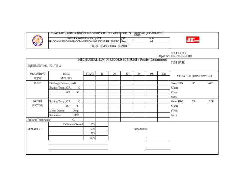 2. MRT Record Sheet | PDF | Mechanical Engineering | Applied And ...