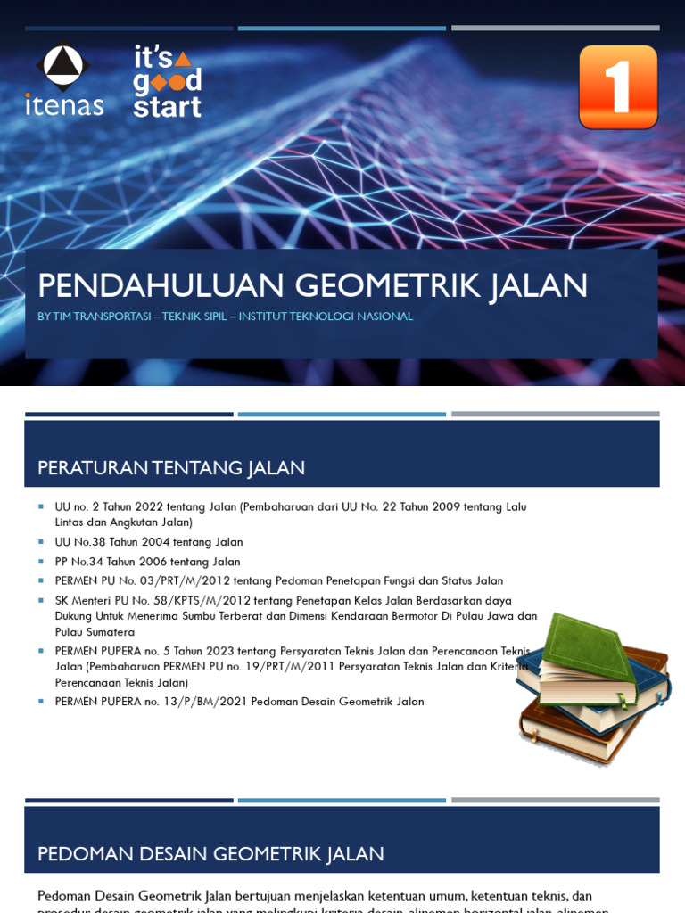 Softfile Rekayasa Geometrik Jalan 2023 | PDF