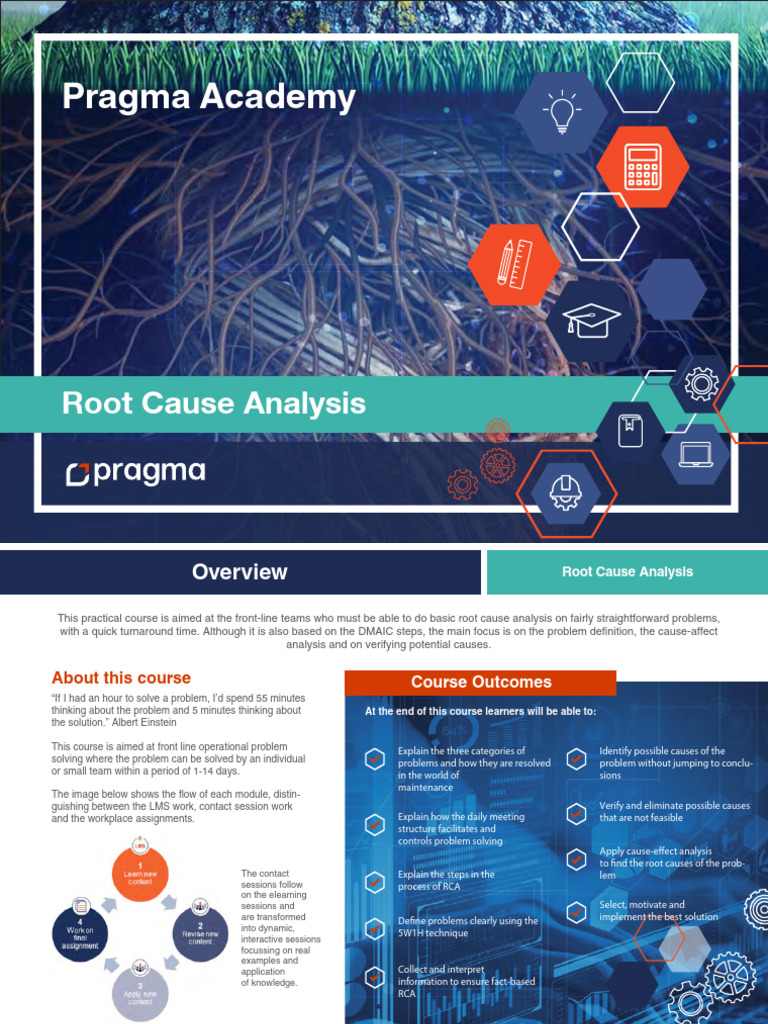 Brochure - Root Cause Analysis | PDF | Educational Technology | Learning