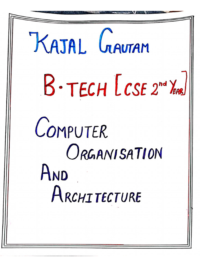 Assignment-2 (COA) | PDF