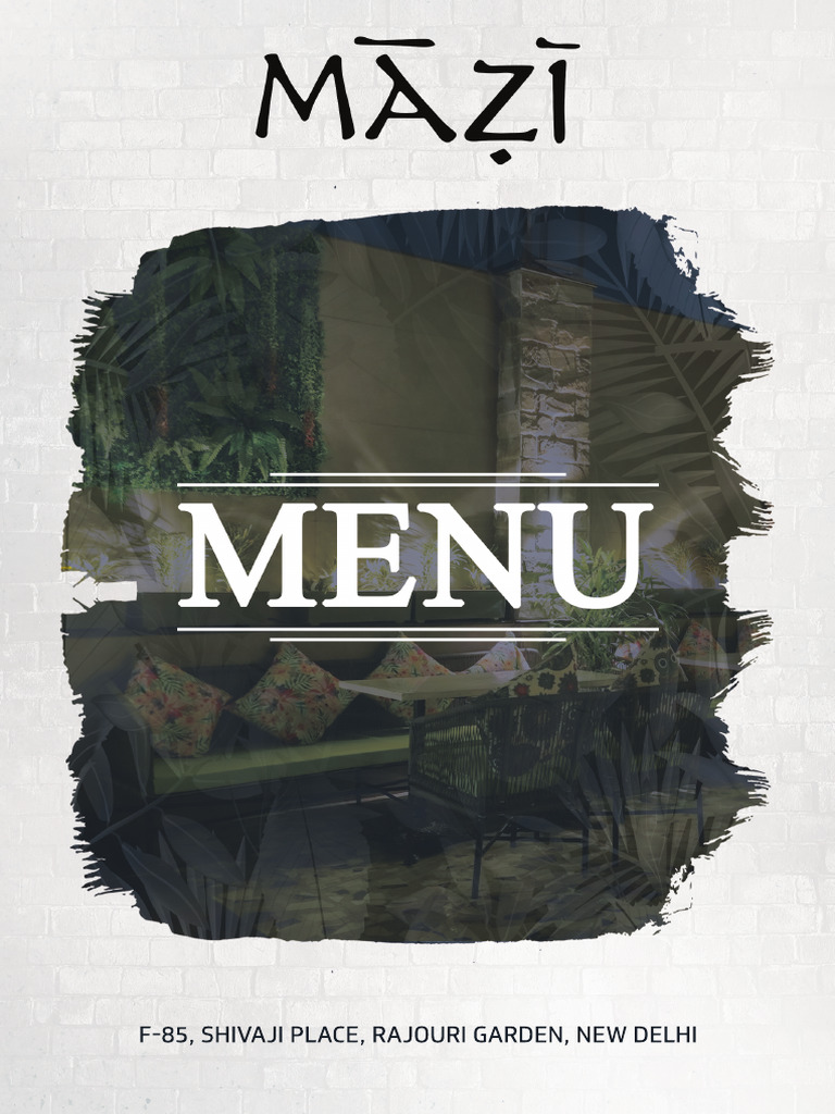 mazi-menu | PDF | Indian Cuisine | Pasta