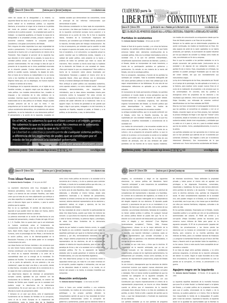 Cuaderno N33 2 | PDF | Estado (política) | Política del ala izquierda