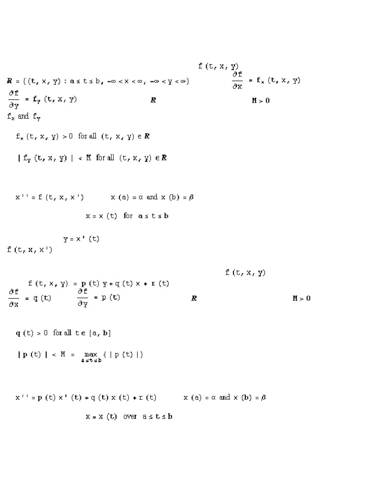 Finite Difference Method for BVPs | PDF | Finite Difference | Derivative