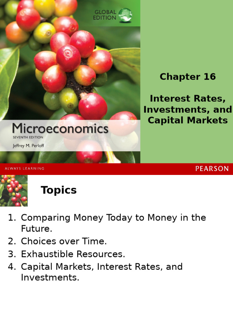 Interest Rates Investments and Capital Markets Lecture-2 | PDF ...