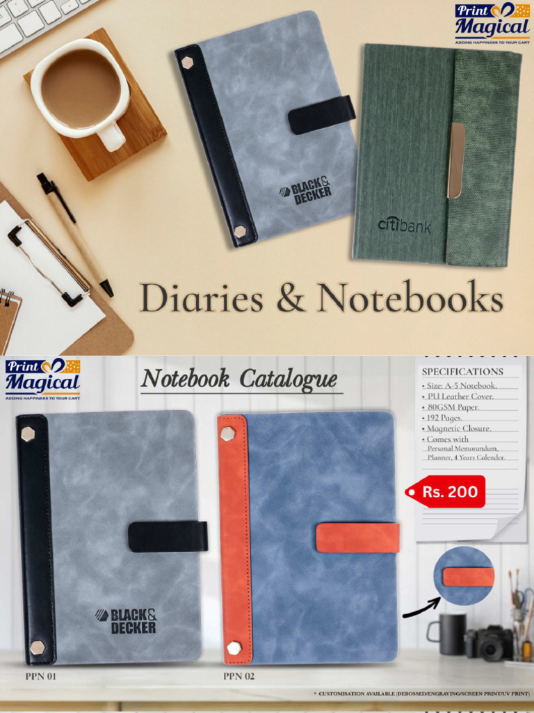 Notebooks Catalogue | PDF