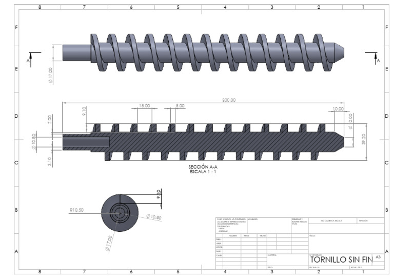 Tornillo Sin Fin | PDF