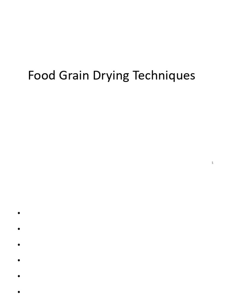 Drying | PDF