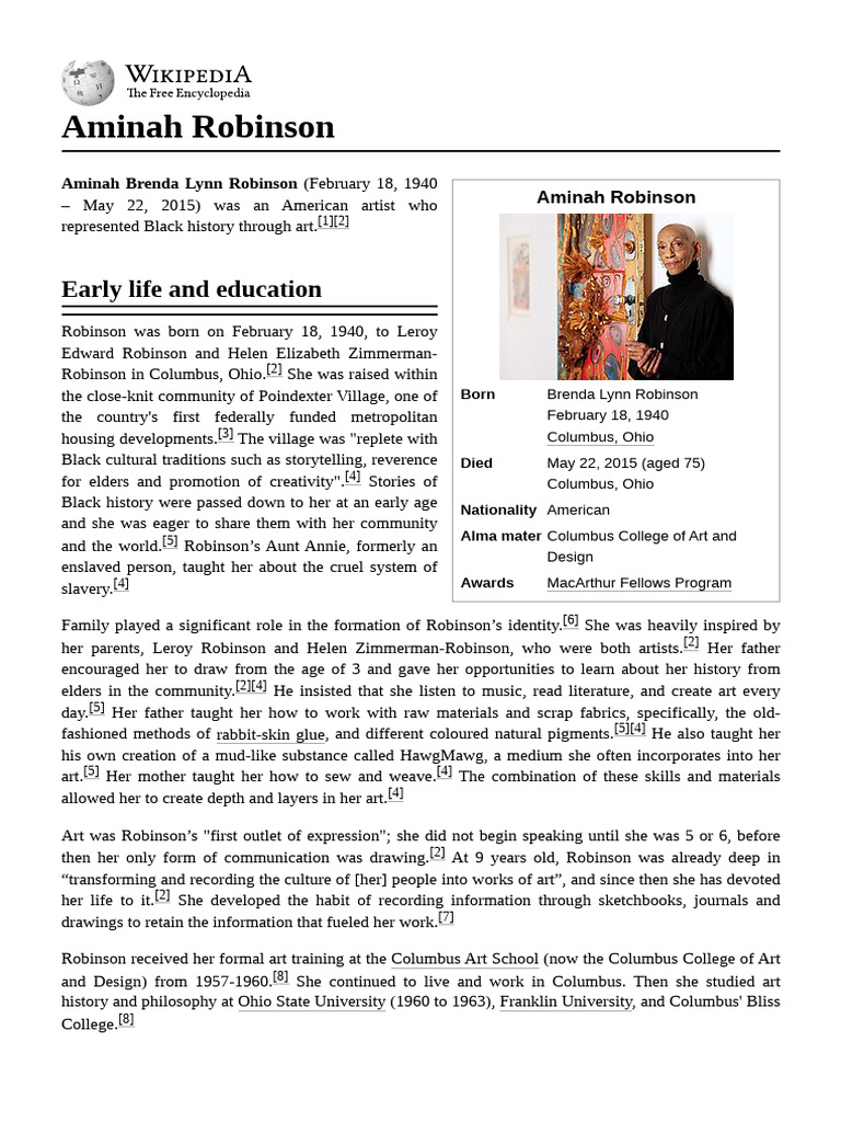 Aminah_Robinson | PDF