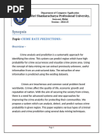 Crime Prediction Project Report | PDF | Cluster Analysis | Machine Learning