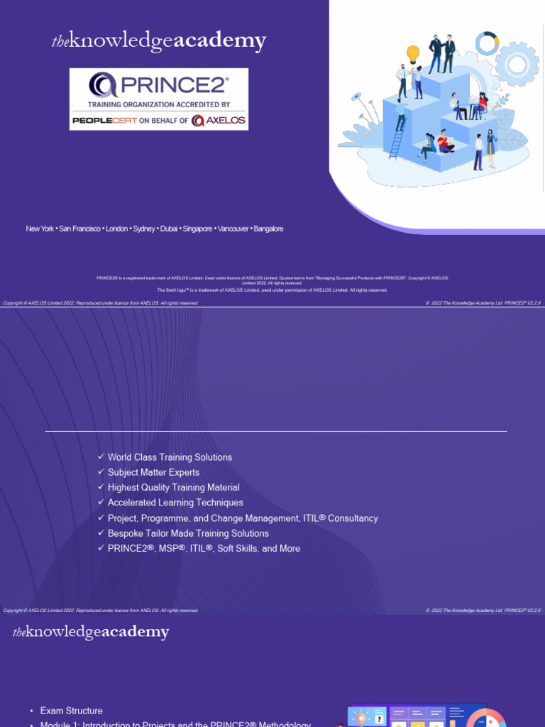 PRINCE2 2017 V2.2.9 Delegate Pack | PDF | Agile Software Development ...