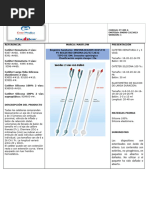 Ficha Técnica: Sistema de Drenaje Urinario | PDF | Médico de atención ...