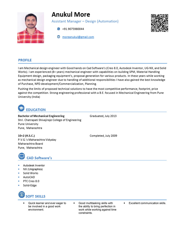 MOREANUKULPANDITRAO-Design Manager Position - Hrms CV | PDF | Computer Aided Design | Engineering