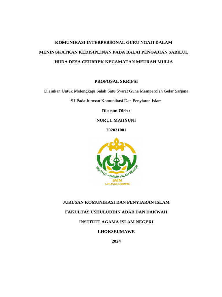 EDIT Proposal Yuni 2024 | PDF