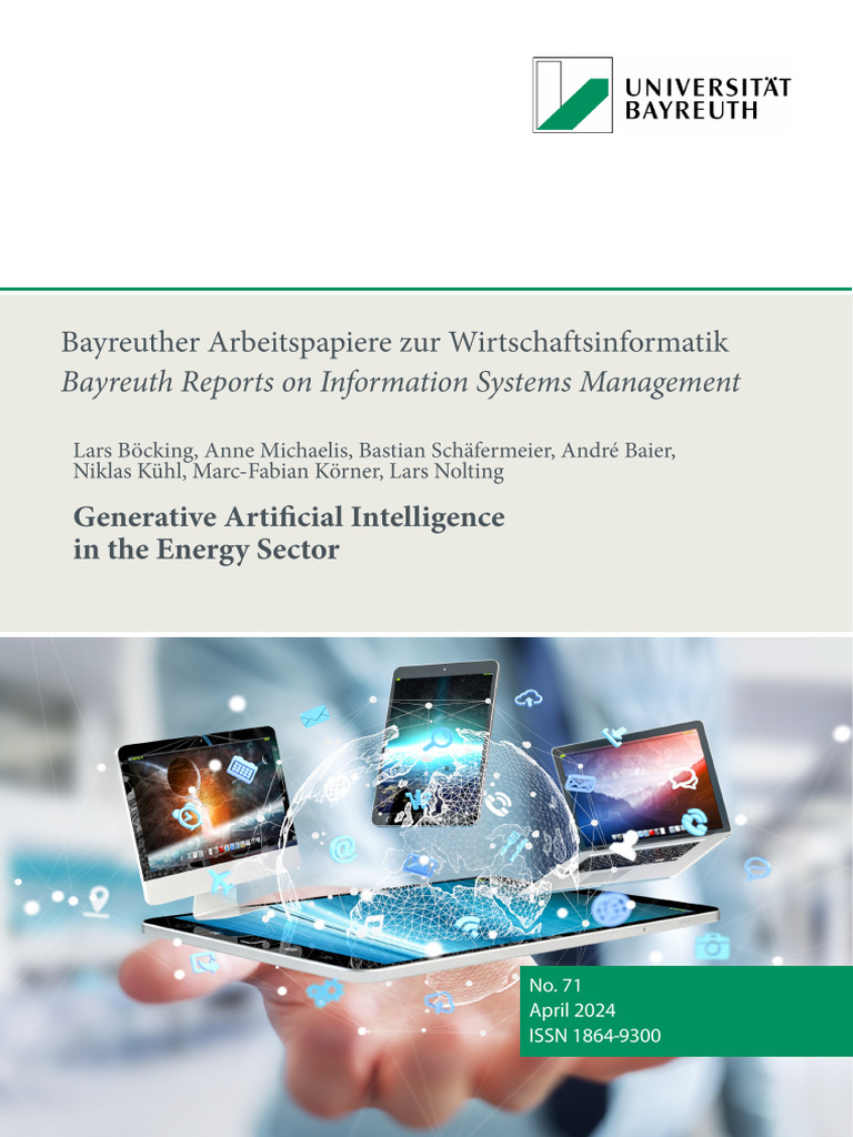 GenAI in The Energy Sector | PDF | Machine Learning | Artificial Neural ...