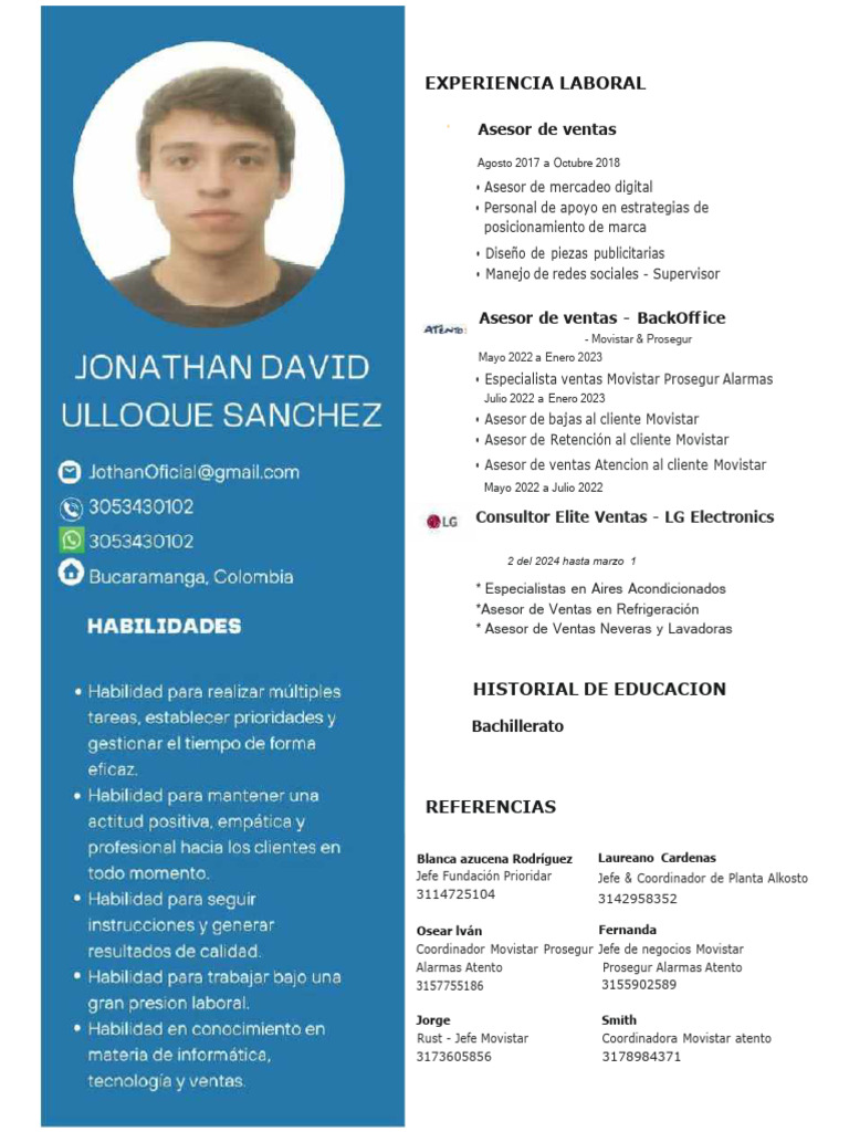 Hoja de Vida Actualizada-2 - Compressed - Compressed - Compressed-Comprimido-2 | PDF | Business