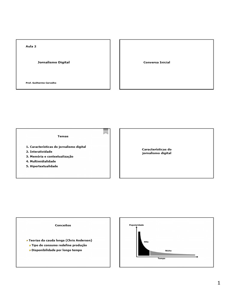 slides AULA 2 | PDF | Hipertexto | Informática