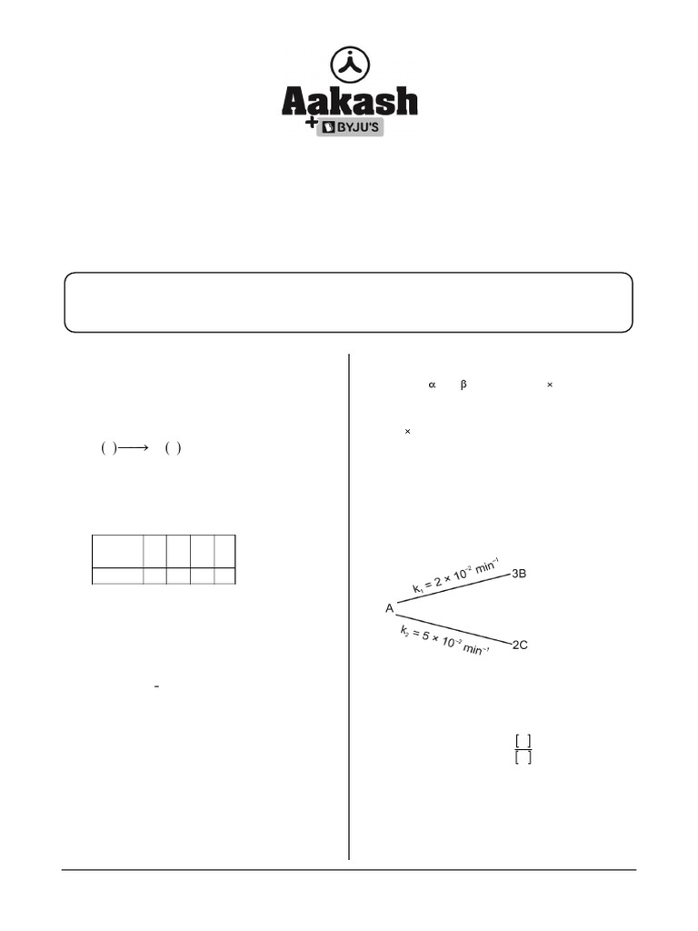 Skull Crusher 13class XII JEE Adv Chemistry TG @testseries Neet | PDF ...