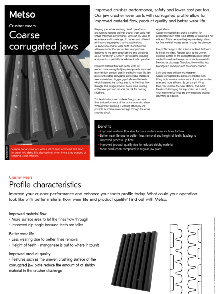 Coarse Corrugated Jaws en v4 | PDF