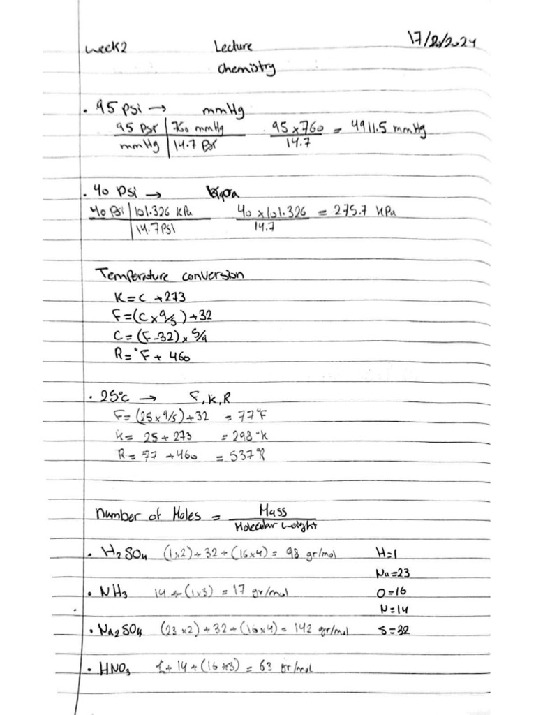 Lec2 chemistry engineering year 1 | PDF