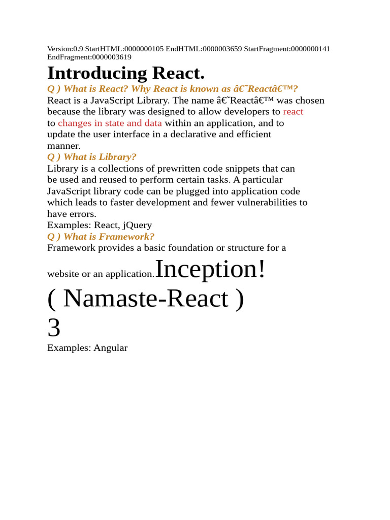 Introducing React | PDF
