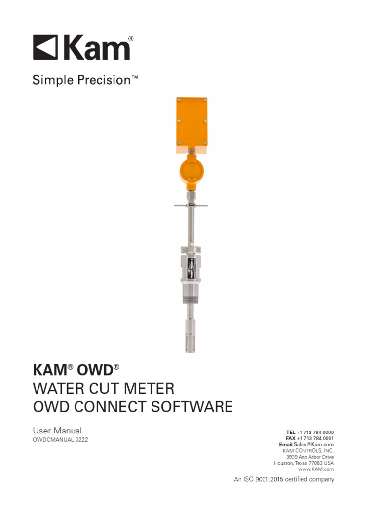 Kam Owd Connect Manual 0222 | PDF | Comma Separated Values | Computer File