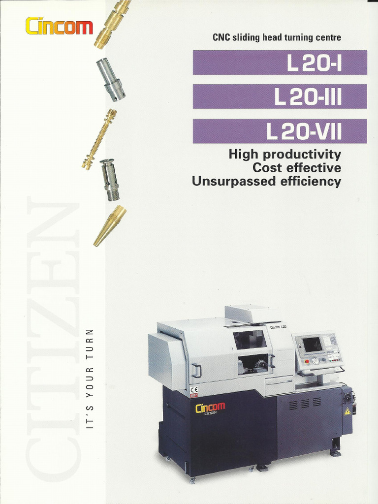 Citizen L20-Vii Eng | PDF