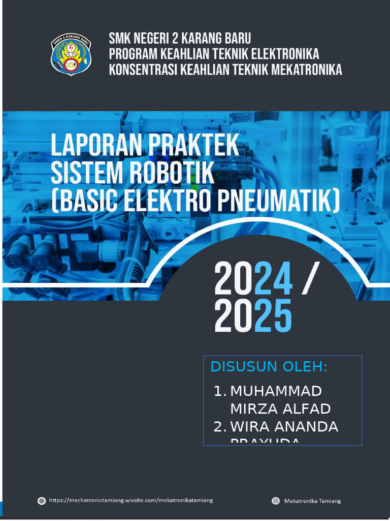 Format Laporan Sistem Robotik | PDF
