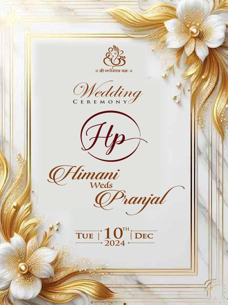 Himani Weds Pranjal | PDF