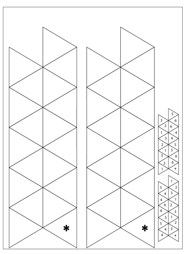Hexa-Hexaflexagon Free Pattern | PDF