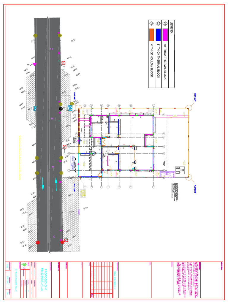 Block Work GF Plan | PDF