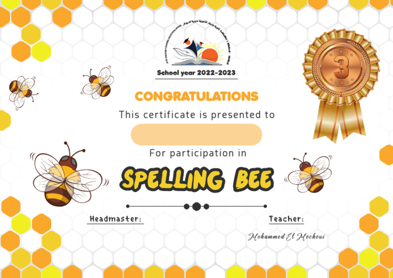 Spelling Bee 3 3copie | PDF