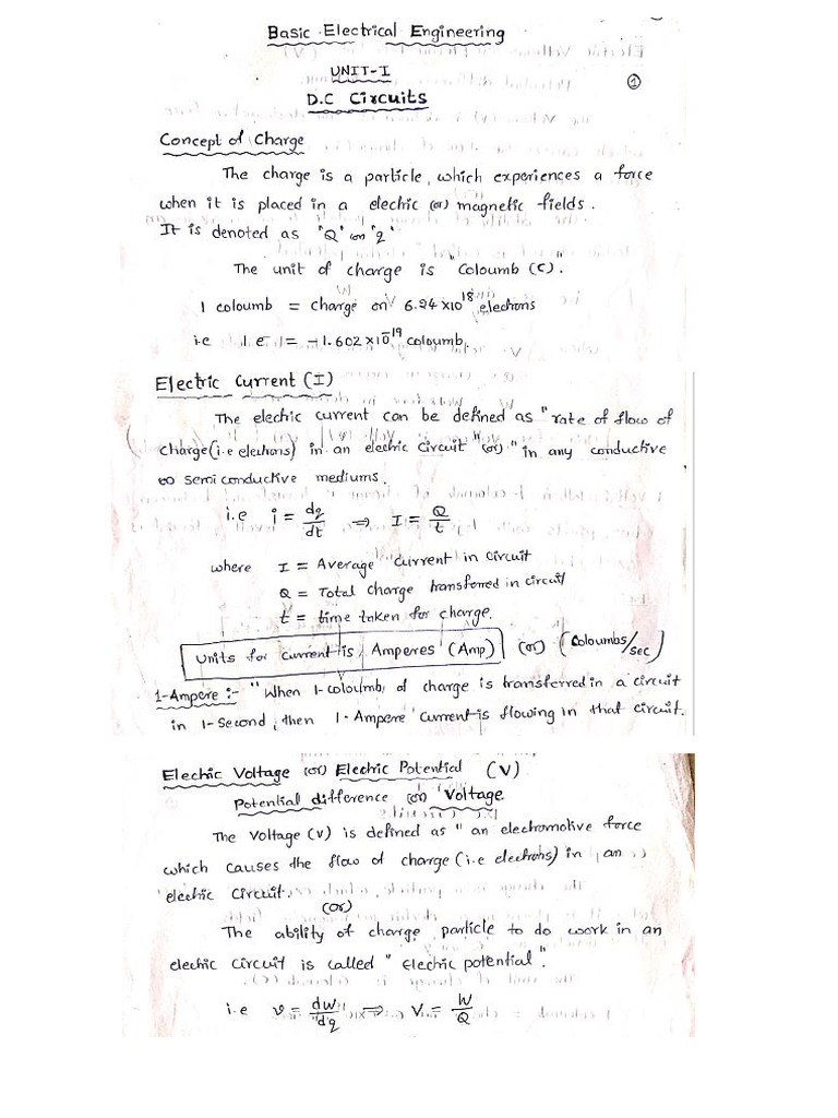 Chapter 1 DC Circuits | PDF