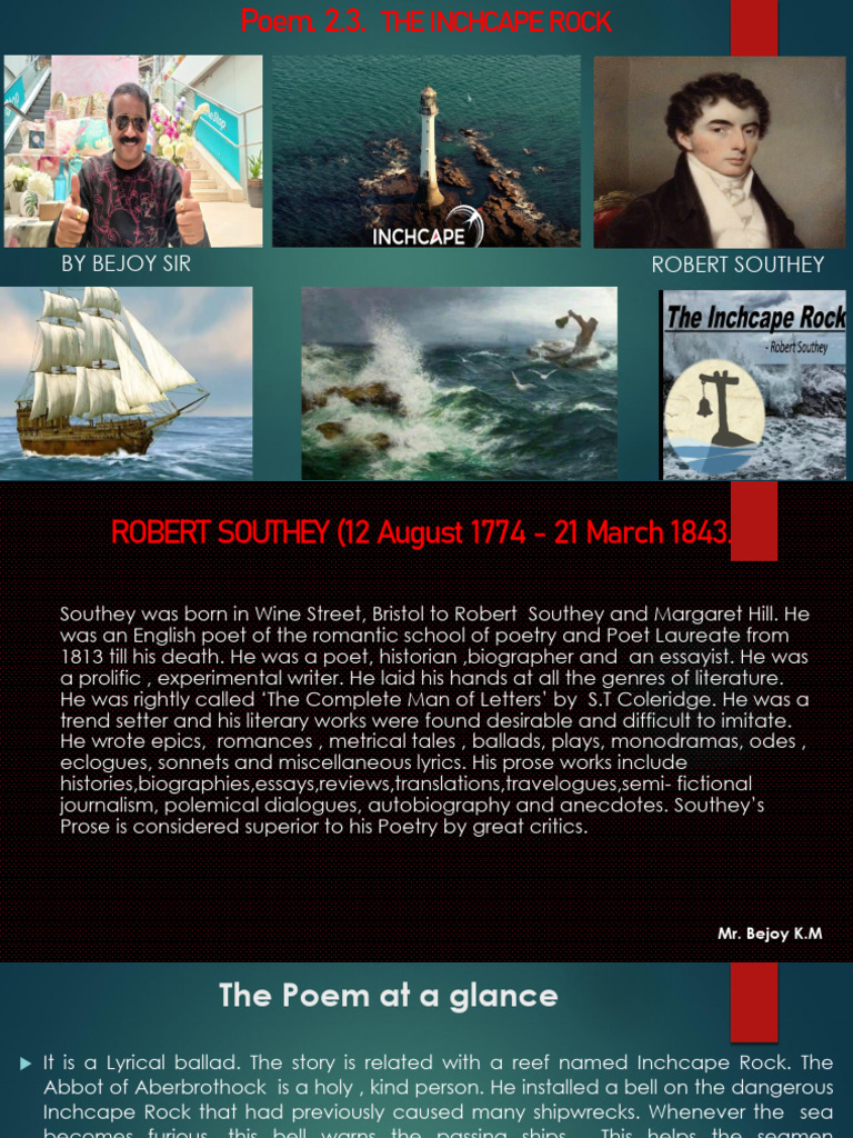 2.3. Poem. Inchcape Rock | PDF | Ballad