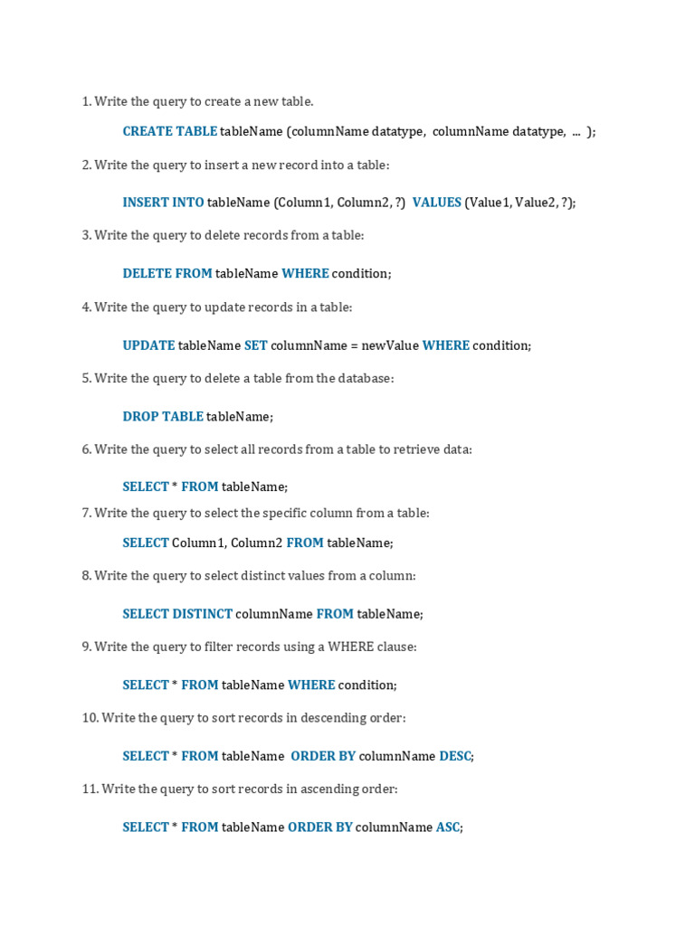 DBMS SQL | PDF | Table (Database) | Database Index DBMS SQL | PDF | Table (Database) | Database Index