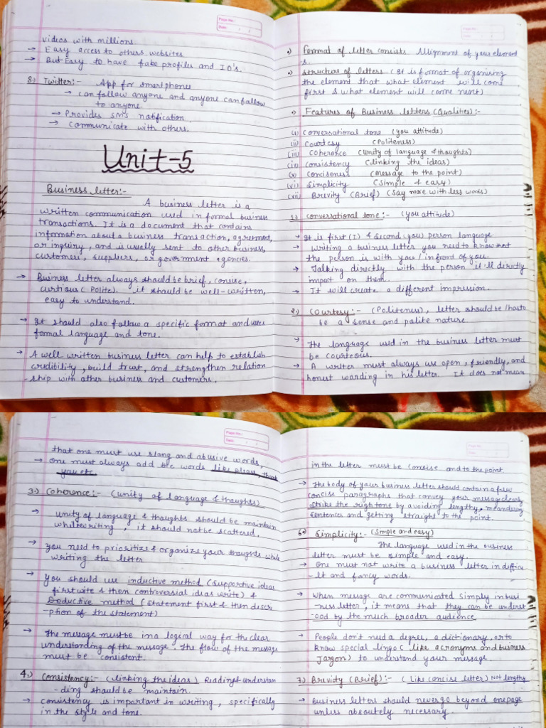 Communication 5th unit | PDF