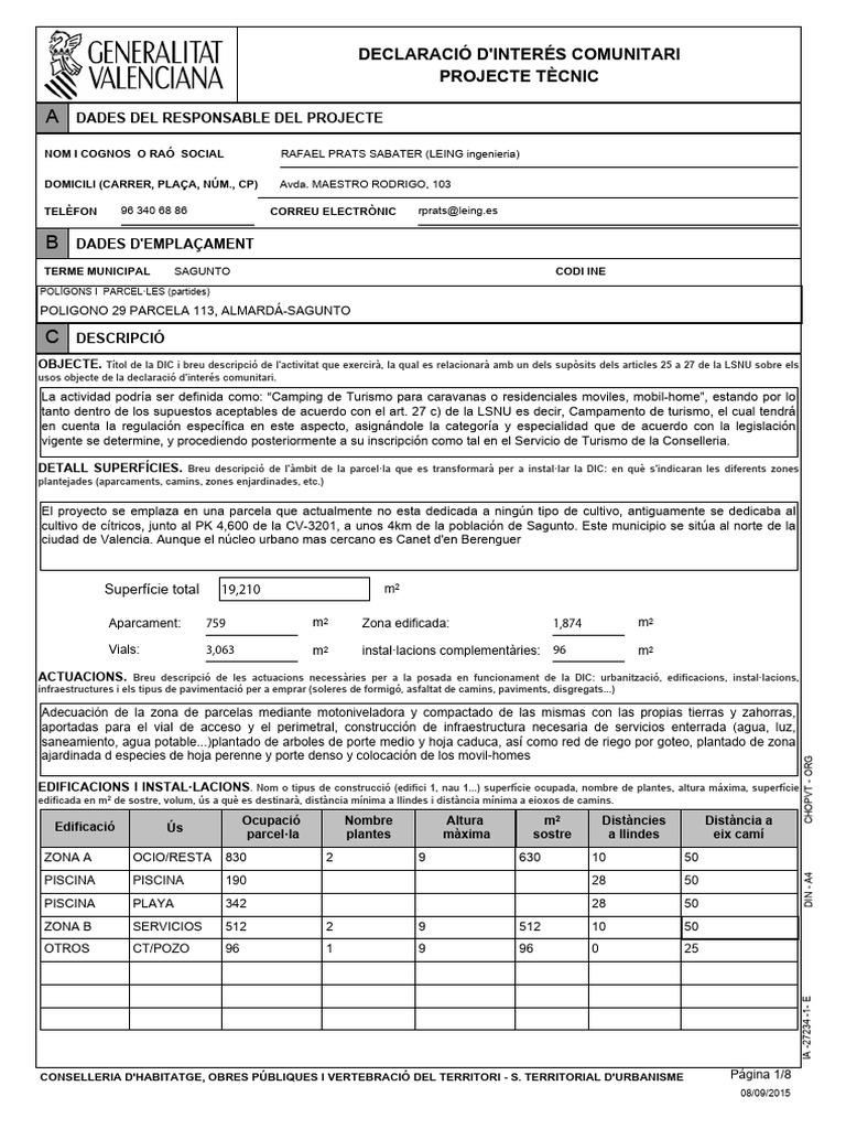 Dic Projecte Tecnic | PDF
