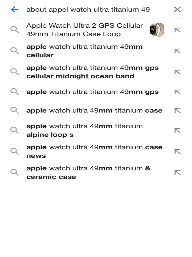 About Appel Watch Ultra - Google Search | PDF