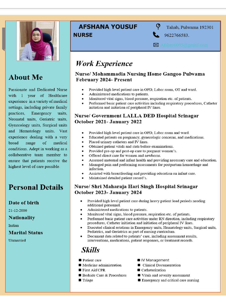 Resume PDF | PDF