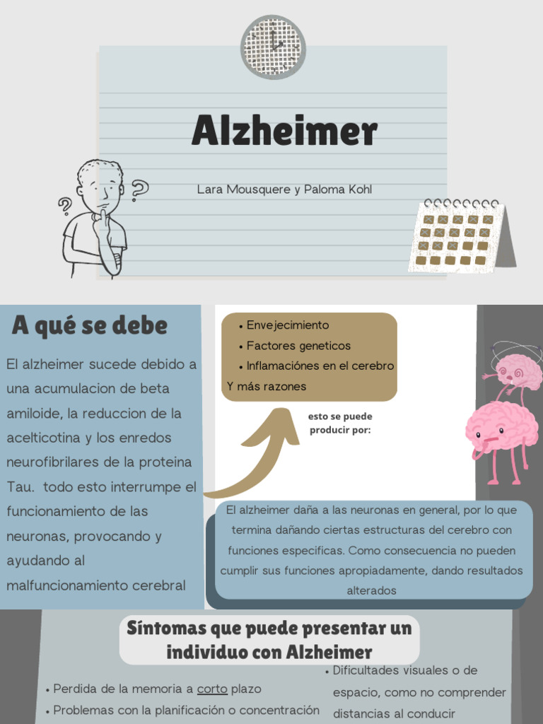 Alzheimer | PDF | Enfermedad de Alzheimer | Afasia