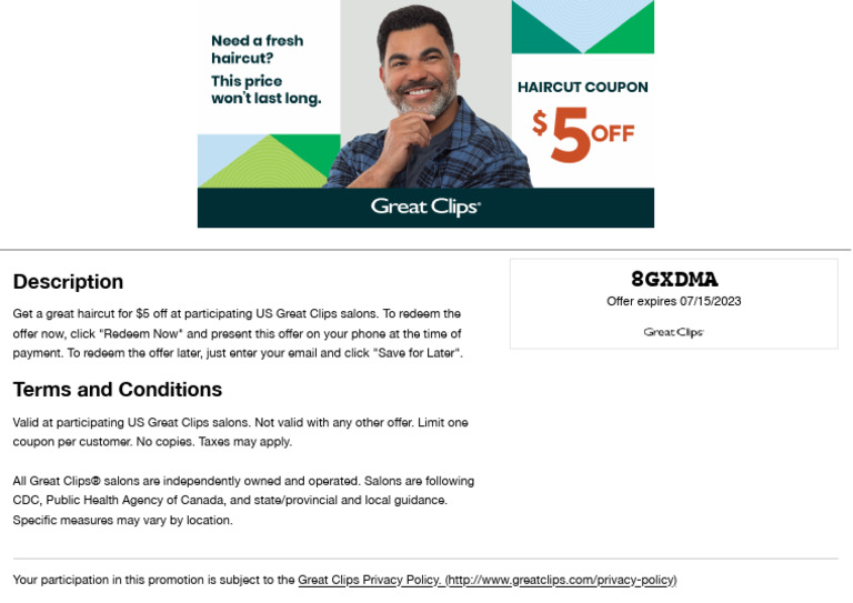 Redeem Now Haircut | PDF